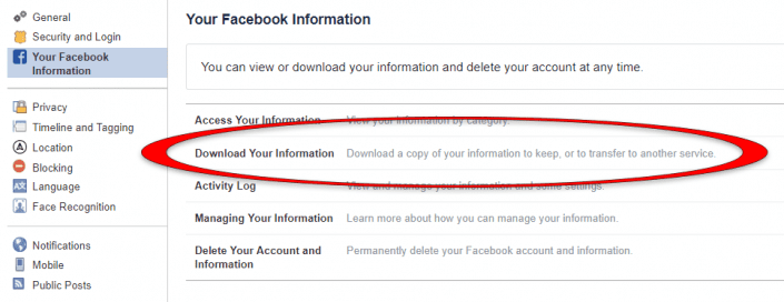 How to Archive Your Facebook Photos - Memories Renewed