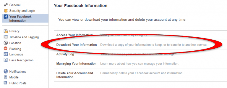 How to Archive Your Facebook Photos - Memories Renewed